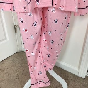 Intimates & Sleepwear | New Womens Pink Cats Pajama Set Large | Poshmark
